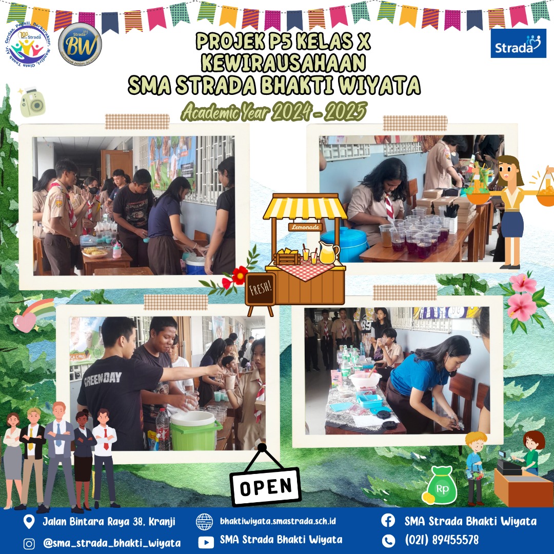 Sukses Gelar Proyek Penguatan Profil Pelajar Pancasila (P5) kelas X dan ...